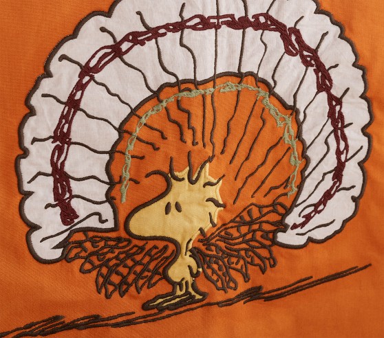 Peanuts® Thanksgiving Tablecloth | Kids Table Decor | Pottery Barn Kids