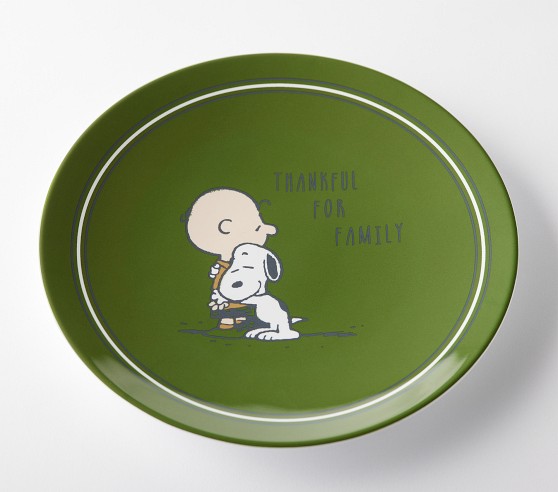 Peanuts® Thanksgiving Plates | Kids Table Decor | Pottery Barn Kids
