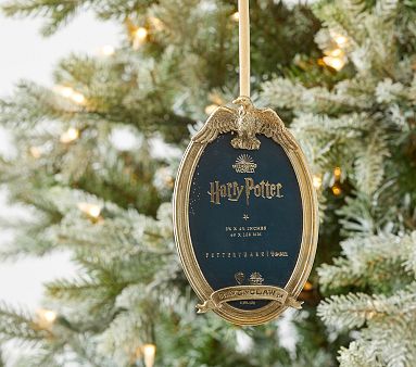 Harry Potter™ Hogwarts™ Photo Frame Ornaments | Pottery Barn Kids