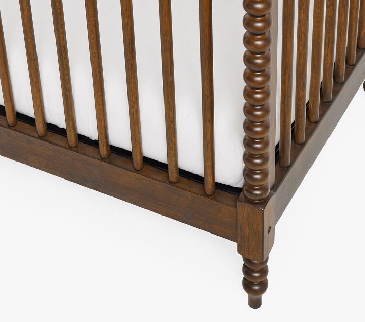 Chris Loves Julia Turned Wood Convertible Crib | Pottery Barn Kids