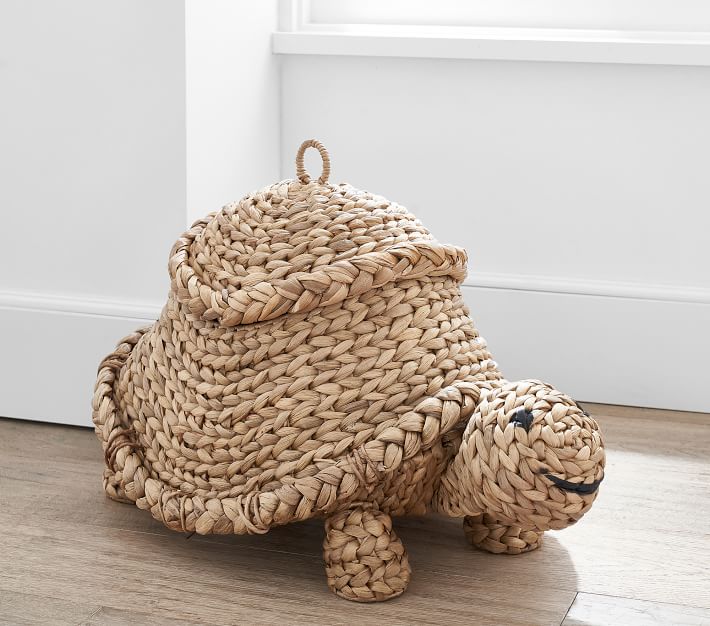 Savannah Seagrass Turtle Basket | Pottery Barn Kids