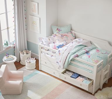 Rainbow Ombre Rug | Patterned Rugs | Pottery Barn Kids