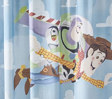 Disney and Pixar Toy Story Shower Curtain | Pottery Barn Kids
