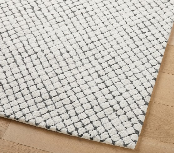 Performance Textured Trellis Rug | Pottery Barn Kids