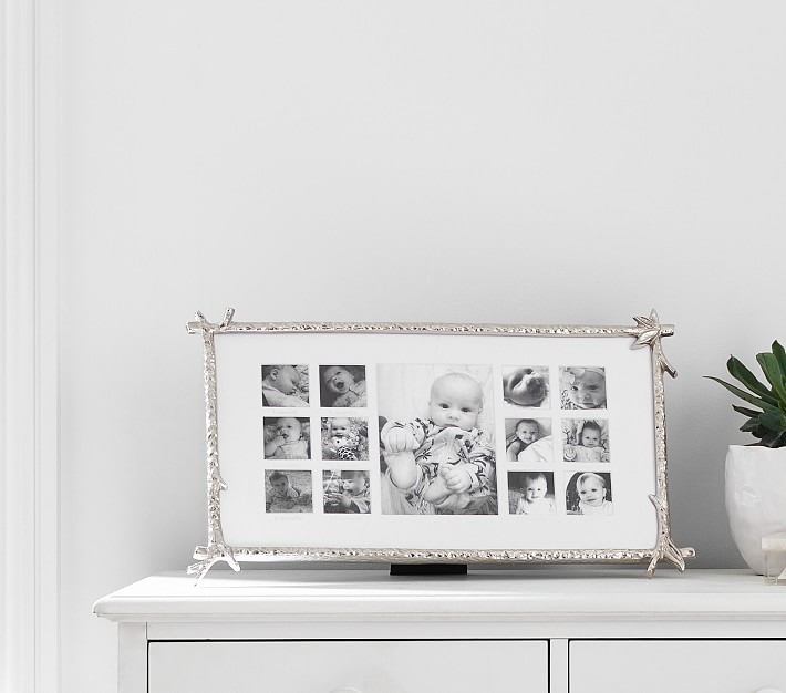 Whimsy Silver Twig First Year Frame | Pottery Barn Kids