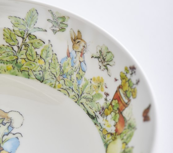 Peter Rabbit™ Garden Nursery Feeding Set | Pottery Barn Kids