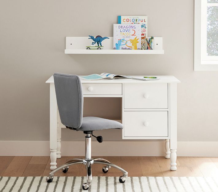 Catalina Kids Storage Desk & Tall Hutch | Pottery Barn Kids