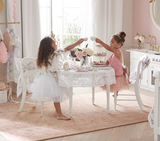 LoveShackFancy Tea Party Rug | Pottery Barn Kids