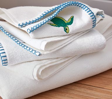 Save Our Seas Bath Collection Set - Towels, Shower Curtain, Bath Mat ...