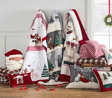 Pottery Barn Christmas Quilt