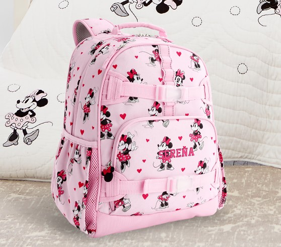 Mackenzie Pink Disney Minnie Mouse Backpacks | Pottery Barn Kids