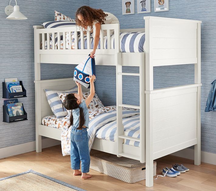 Charlie Twin-Over-Twin Kids Bunk Bed | Pottery Barn Kids
