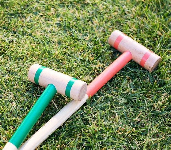 Rainbow Croquet Game Set | Pottery Barn Kids