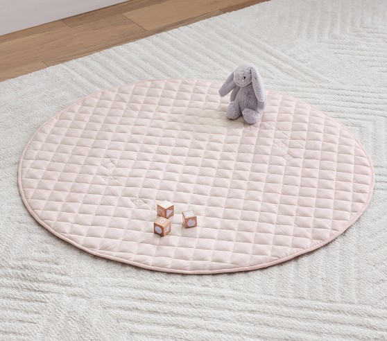Gingham Muslin Travel Play Mat | Pottery Barn Kids