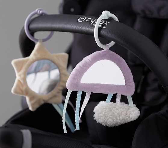 Rainbow Stroller Bar Toys - Set of 3 | Baby Toy | Pottery Barn Kids