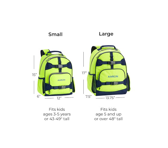 Lime Reflective Kids Backpacks | Pottery Barn Kids