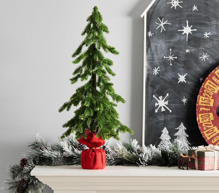 Light-Up Faux Trees | Christmas Decorations | Pottery Barn Kids