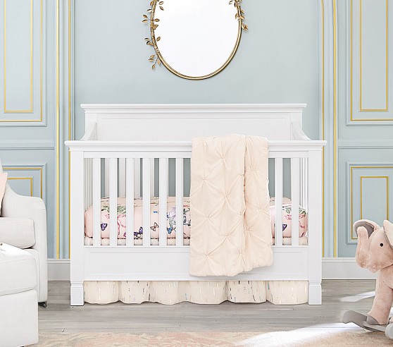 Larkin 4-in-1 Convertible Baby Crib | Pottery Barn Kids