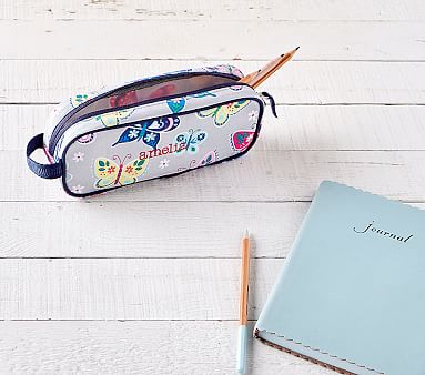 Navy Solar System Kids Pencil Case | Pottery Barn Kids