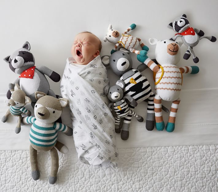 Finn + Emma® Lil' Rascal the Raccoon | Modern Stuffed Animal | Pottery ...