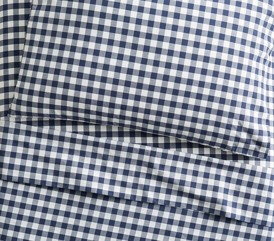 Buffalo Check Flannel Kids' Sheet Set | Pottery Barn Kids