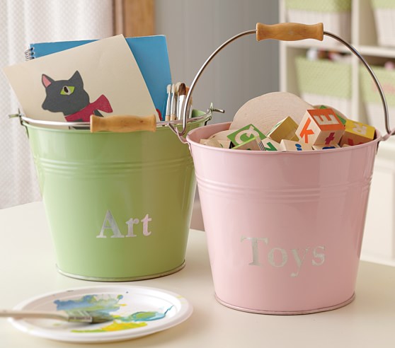 Galvanized Bucket | Kids Storage | Pottery Barn Kids