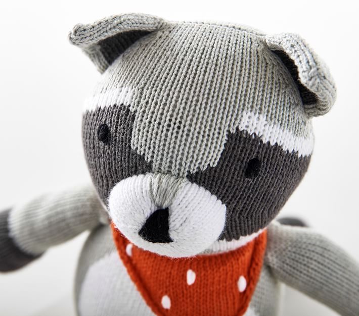 Finn + Emma® Lil' Rascal the Raccoon | Modern Stuffed Animal | Pottery ...