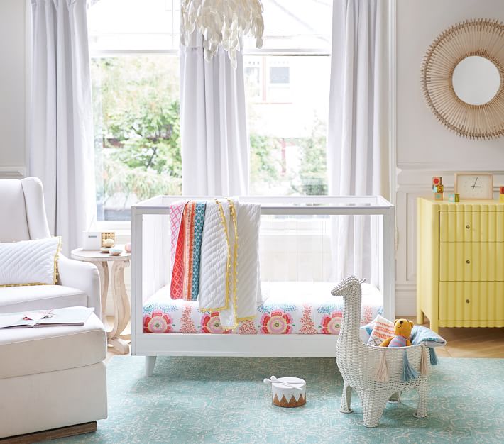 Valentina Boho Crib Sheets | Pottery Barn Kids