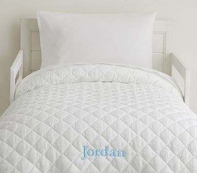European Linen Baby Quilt | Pottery Barn Kids