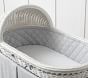 Belgian Flax Linen Bassinet Bedding | Pottery Barn Kids