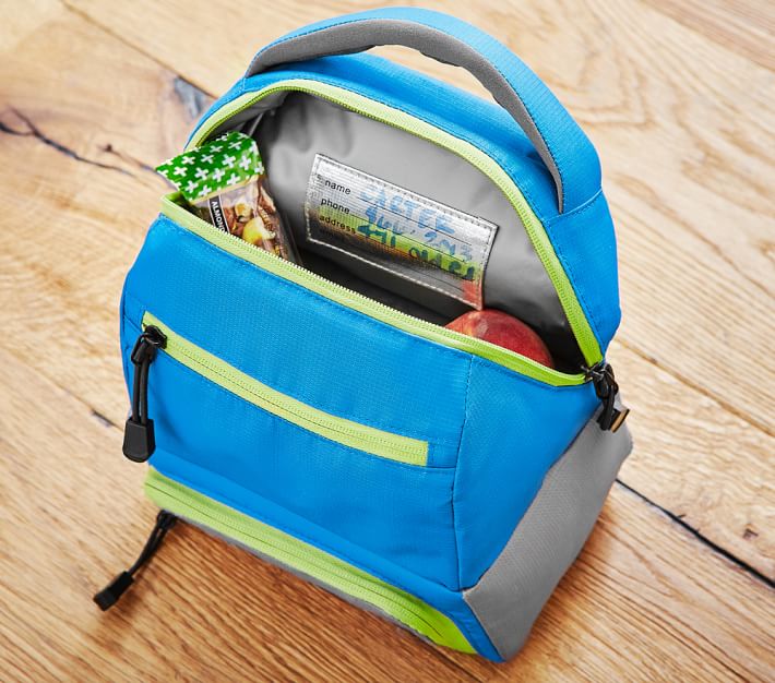 Colton Bright Pink Kids Lunch Box | Pottery Barn Kids