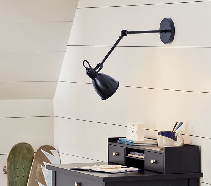 Library Wall Wall Sconce | Kids Wall Lights | Pottery Barn Kids