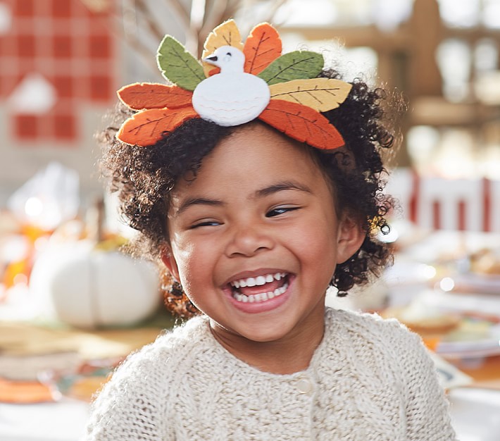 Thanksgiving Headband | Thanksgiving Kids Table | Pottery Barn Kids