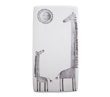 Picture Perfect Giraffe Crib Sheets | Pottery Barn Kids