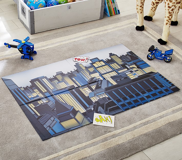 Gotham City™ Play Mat | Kids Toys | Pottery Barn Kids