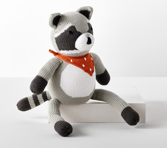 Finn + Emma® Lil' Rascal the Raccoon | Modern Stuffed Animal | Pottery ...