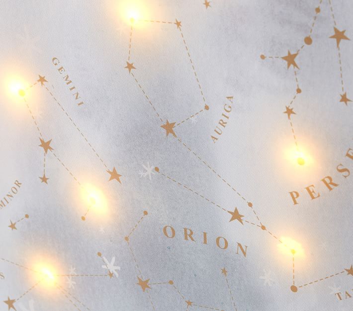 Star Map LED Wall Art | Pottery Barn Kids