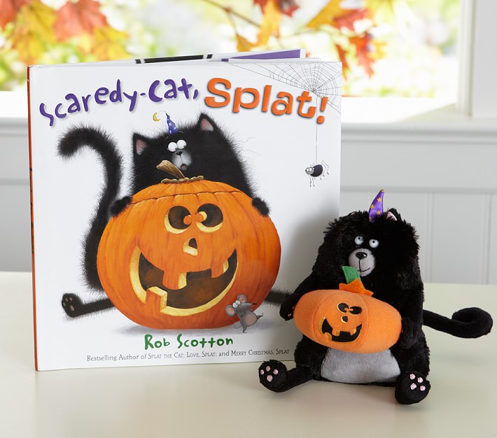 Splat's Halloween Book & Plush Set | Kids Books | Pottery Barn Kids