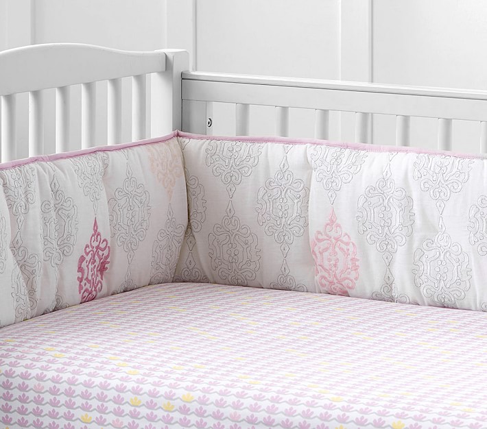 Cassandra Crib Sheets | Pottery Barn Kids