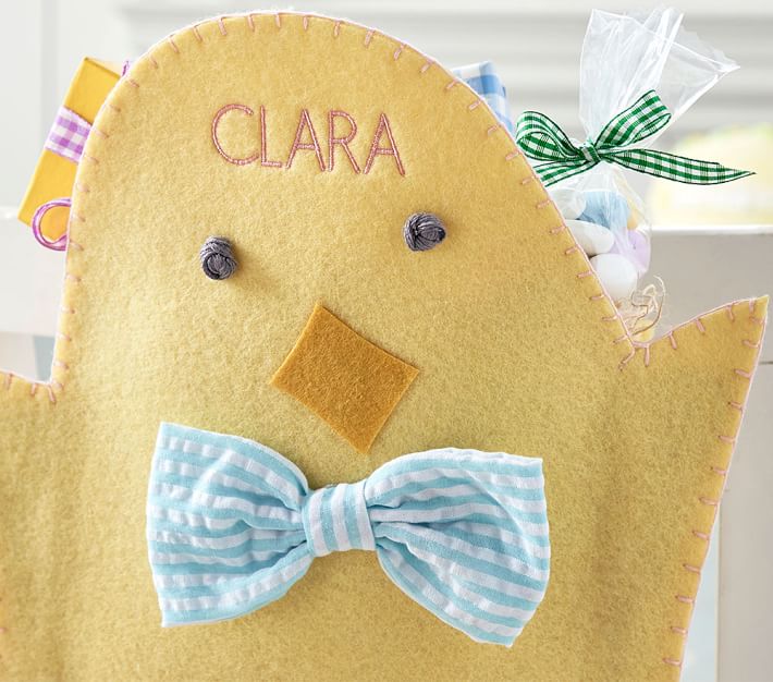 Chick Chairbacker | Easter Table Decor | Pottery Barn Kids