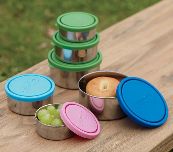 Stackable Stainless Nesting Trio | Food Storage | Pottery Barn Kids