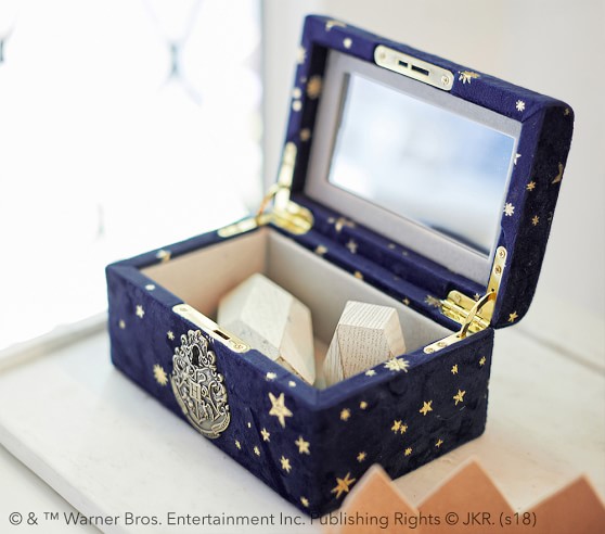 HARRY POTTER™ Navy Kids Jewelry Box | Pottery Barn Kids