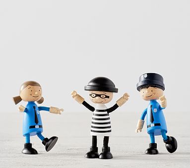 Police & Robber People Set | Kids Toys | Pottery Barn Kids
