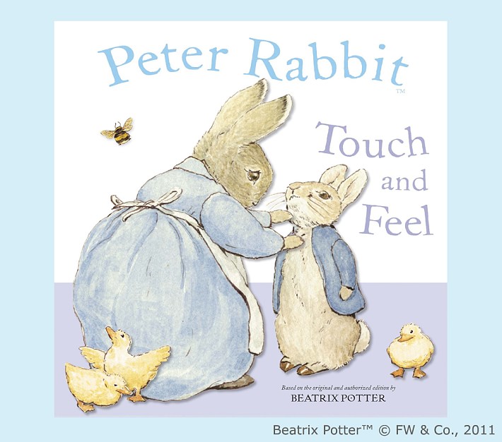 Peter Rabbit™ Touch and Feel | Kids Books | Pottery Barn Kids