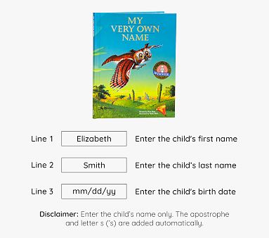 My Very Own Name Personalized Kids Book | Pottery Barn Kids