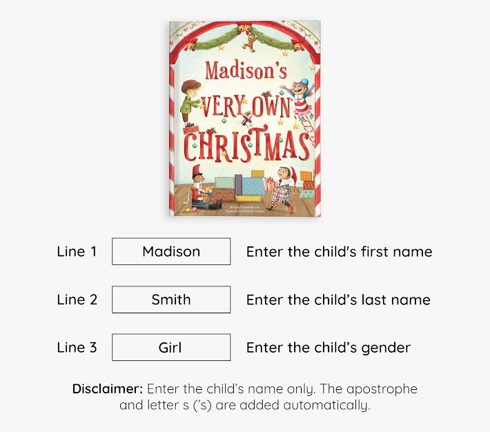 My Very Own Christmas Book | Kids Books | Pottery Barn Kids