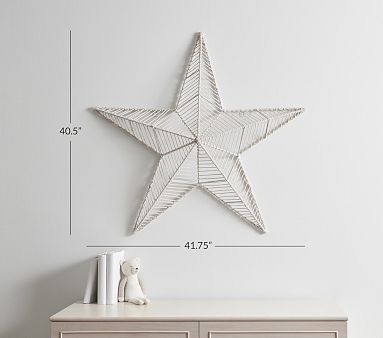 Quinn Oversized Star Wall Decor | Pottery Barn Kids