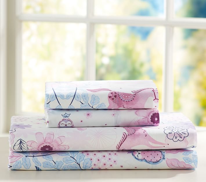 Aria Kids' Sheet Set | Pottery Barn Kids
