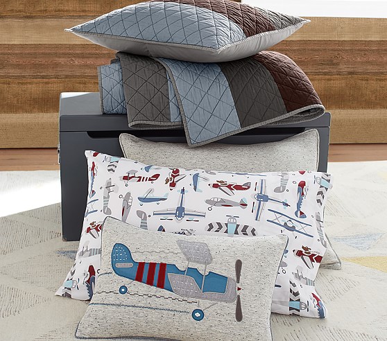 Cohen Airplane Kids' Sheet Set | Pottery Barn Kids