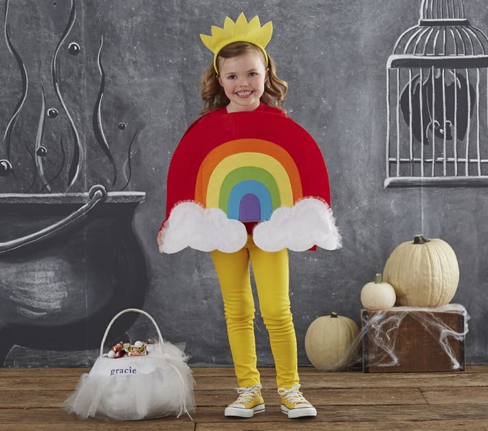 Kids Rainbow Halloween Costume | Pottery Barn Kids